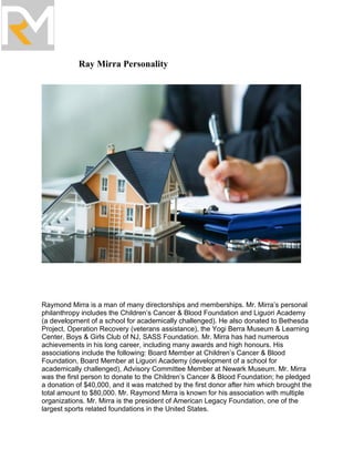 Ray mirra personality | PDF