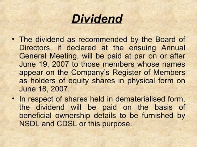 Raymond India Limited | PPT