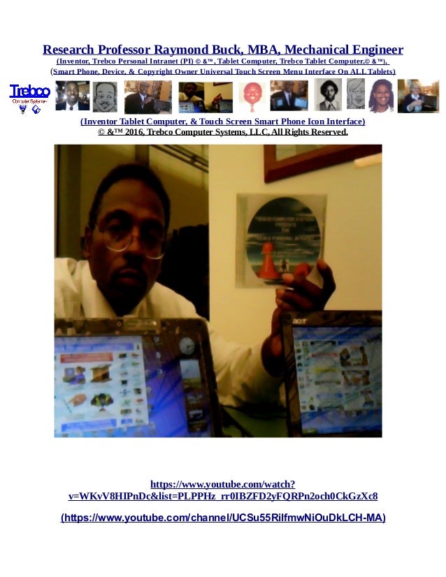 Professor Raymond Buck Latest Resume [01 17-15]