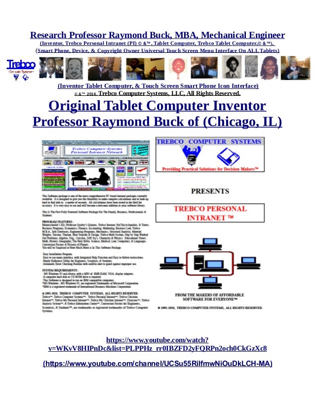 Professor Raymond Buck Latest Resume [01 17-15]