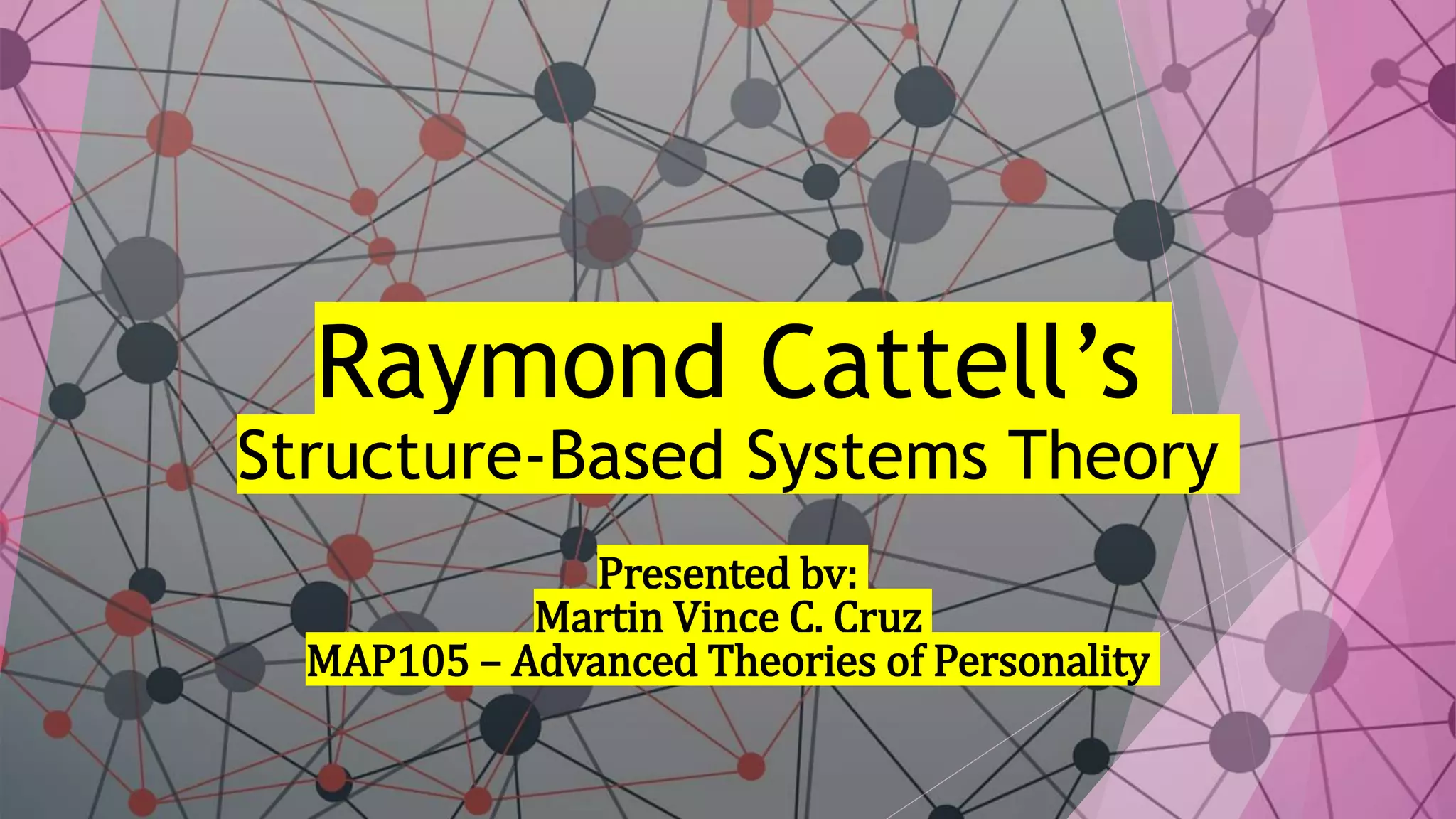 Raymond cattell | PPTX