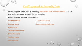Raymond cattell [autosaved] | PPTX