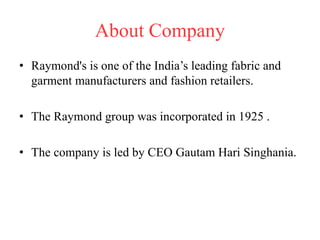 raymondltd-140602001910-phpapp02.pdf