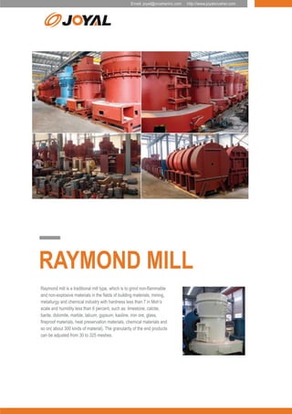 Raymond mill s(1) | PDF