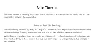 Raymonds Run English B Short Stories for CXC | PPTX