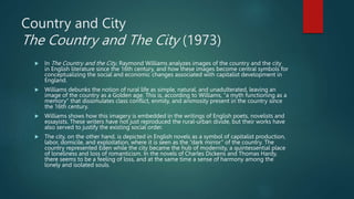 Raymond_willams. Phd scholar Amna farooqpptx | PPTX