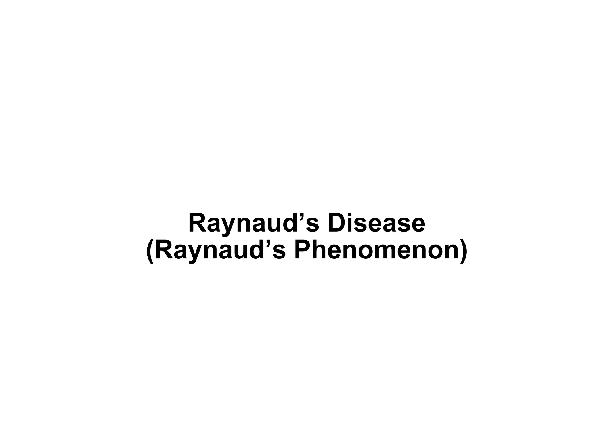 Raynaud's-Disease.ppt