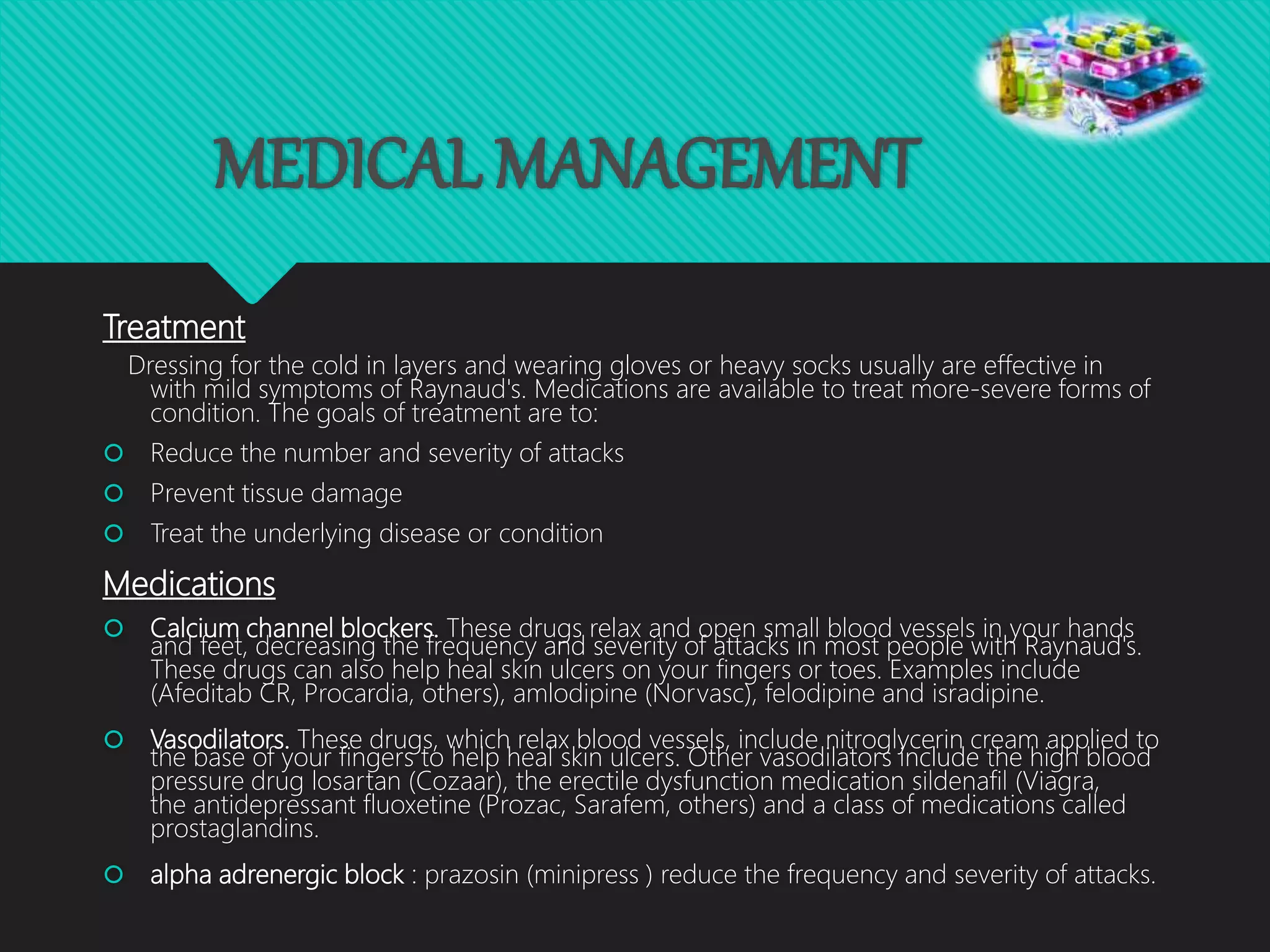 Nursing management Of patients with Raynaud's disease | PPTX