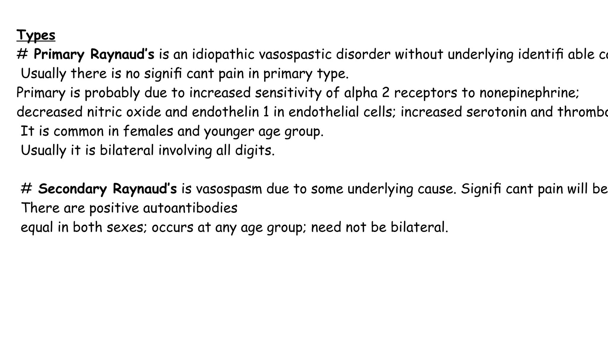RAYNAUD'S DISEASE | PPSX