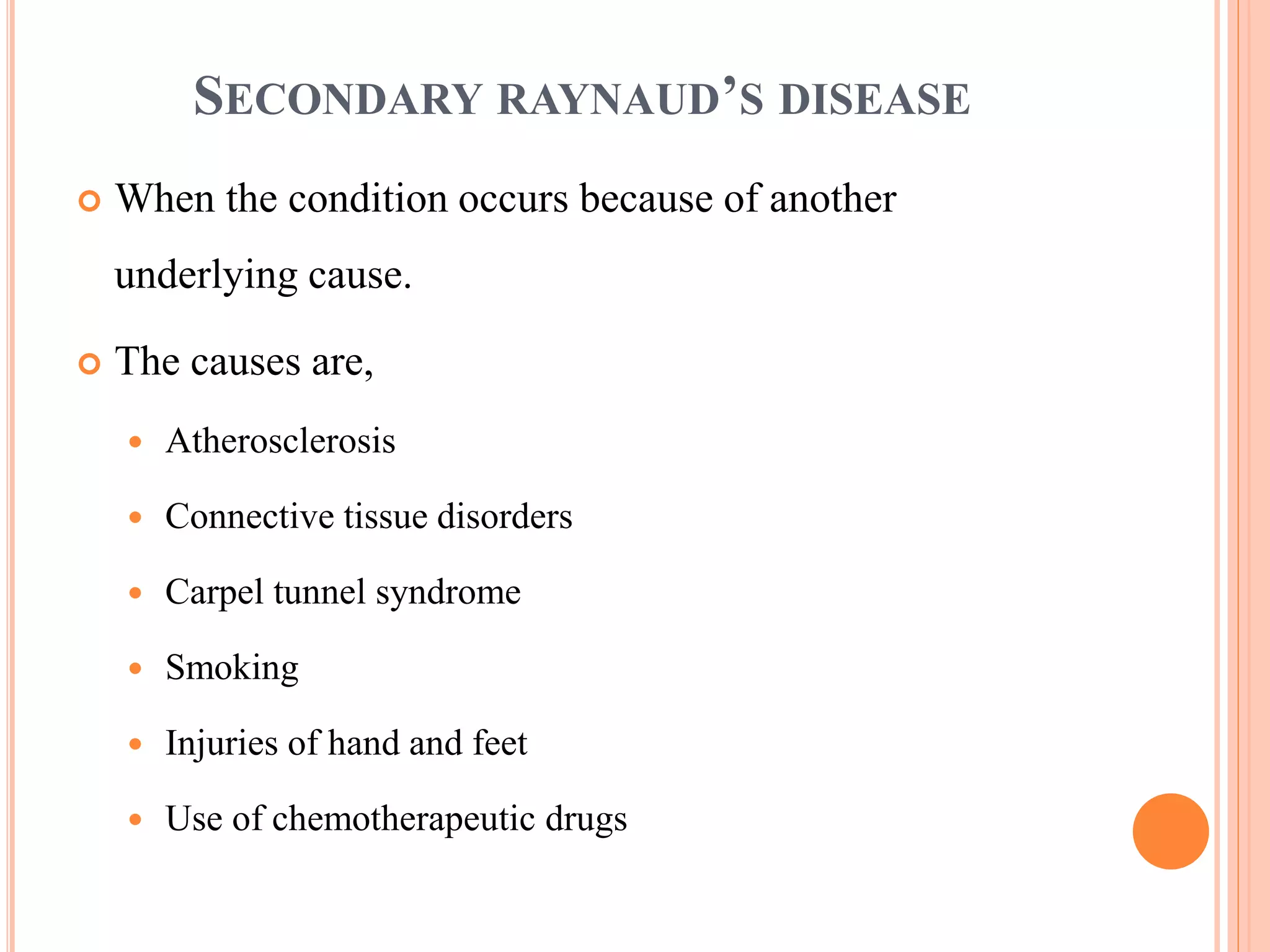 Raynauds disease | PPTX