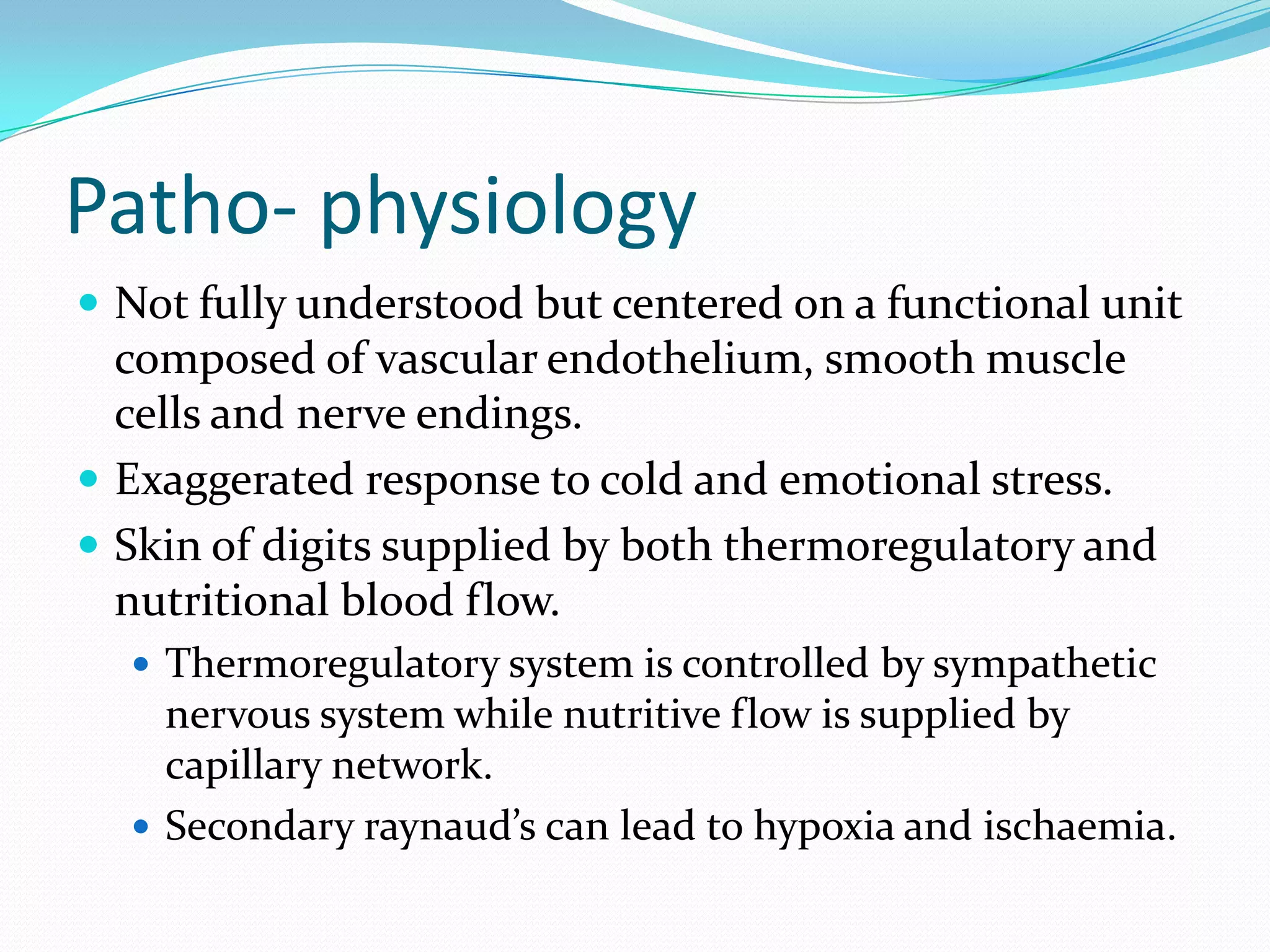 Raynaud's phenomenon | PPTX