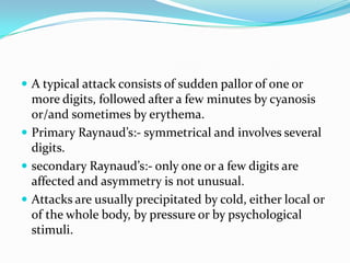 Raynaud's phenomenon | PPTX