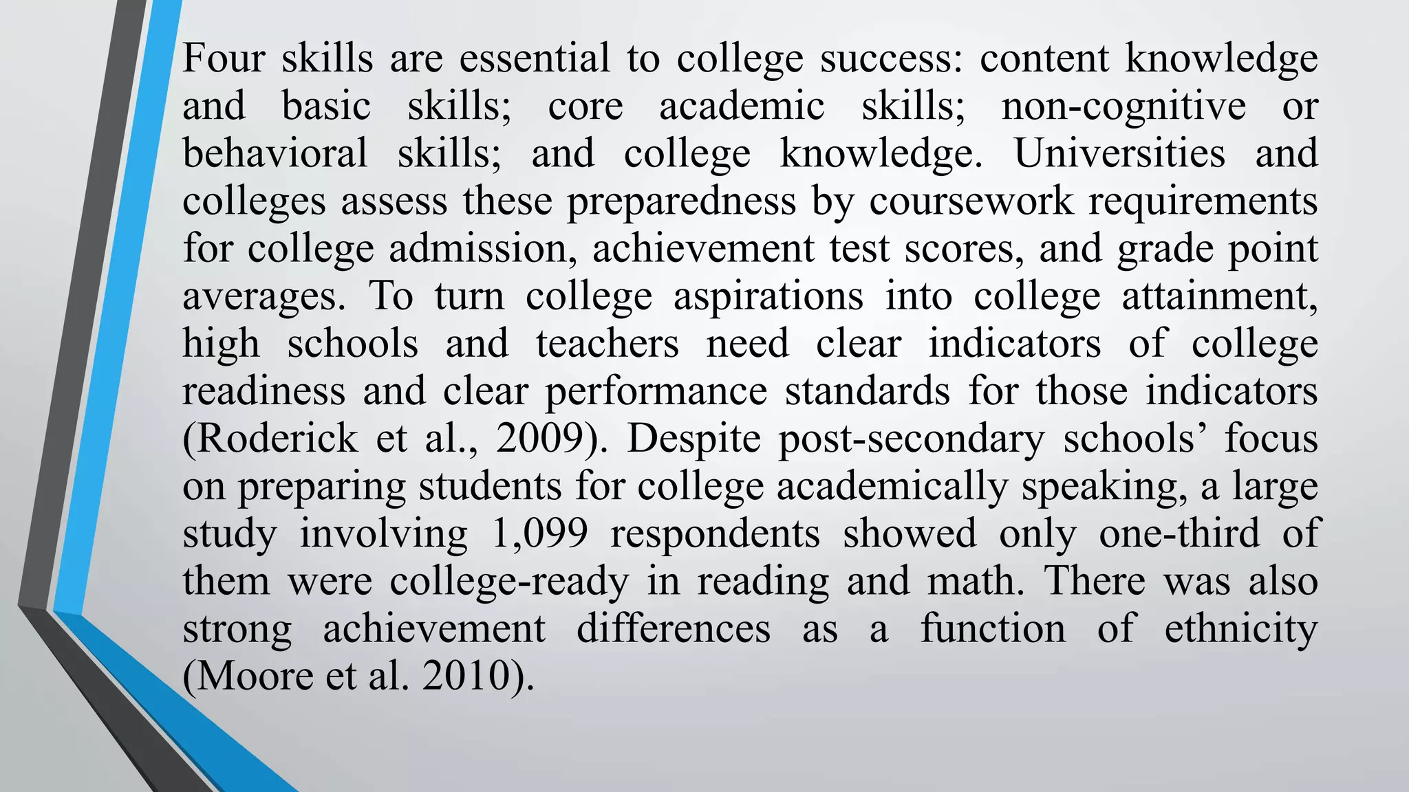 EXPECTATIONS OF GRADE 10 STUDENTS ABOUT SENIOR HIGH SCHOOL ACADEMIC ...