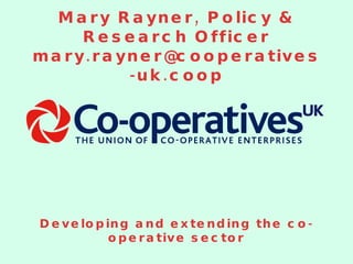 Co-operatives UK | PPT