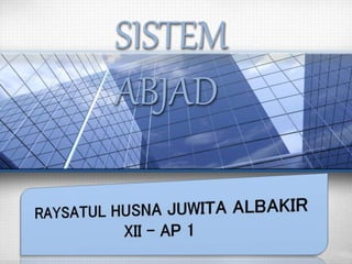 Sistem Abjad PPT | PPTX