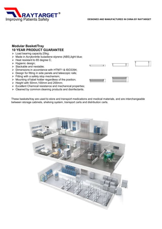 Raytarget medical modular storage | PDF