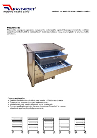 Raytarget medical modular storage | PDF