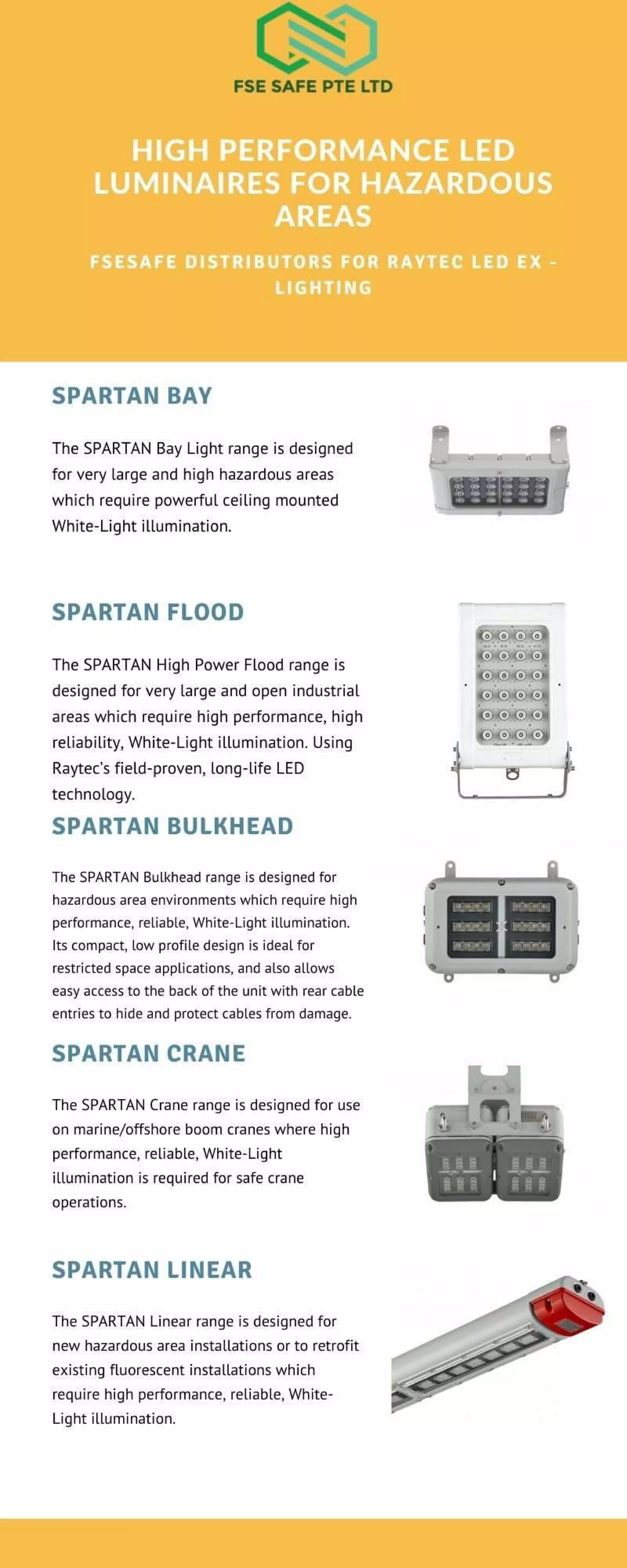 FSE Raytech ATEX EX Lighting for Hazardous Areas | PDF | Chemistry | Science
