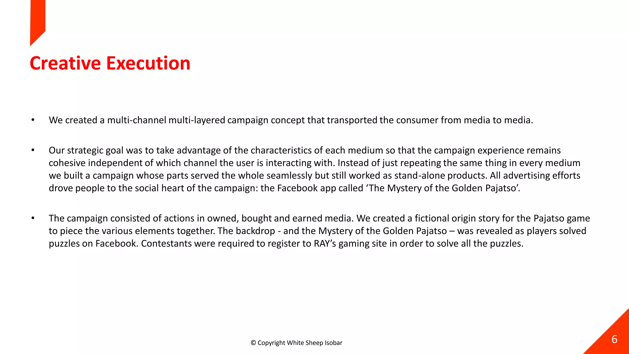 Ray the mystery of the golden pajatso | PPT