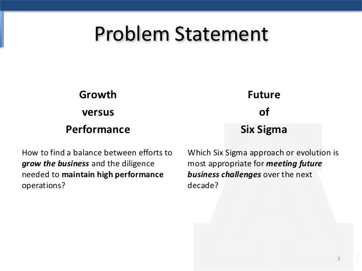 Six Sigma Presentation
