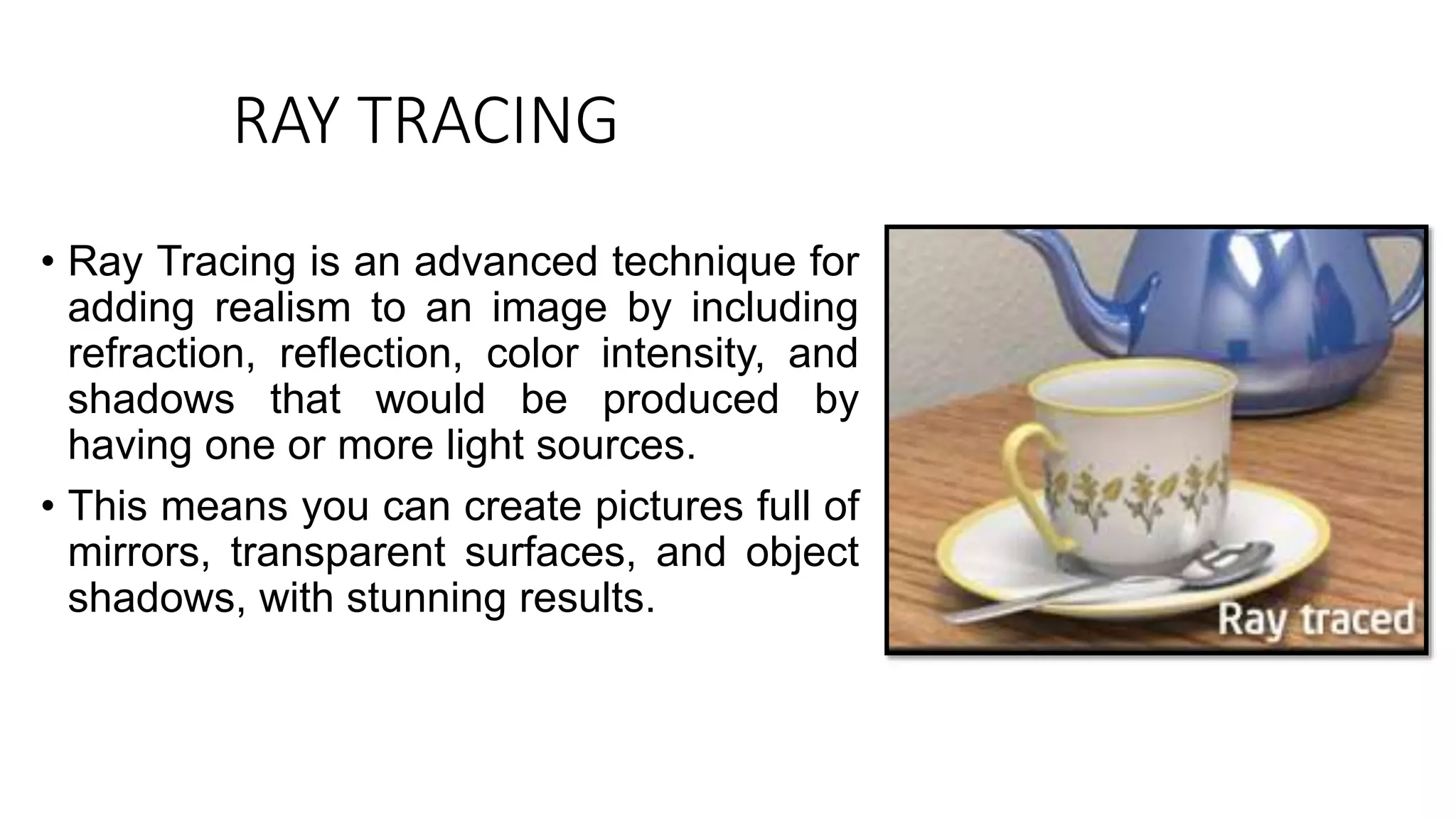 Ray tracing | PPT