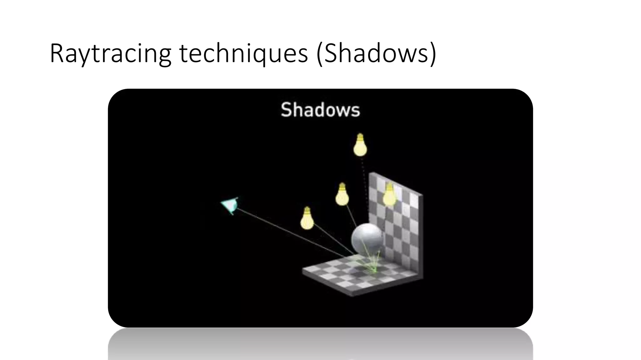 Raytracing Part II | PPTX | 3-D Graphics | Computer Software and Applications