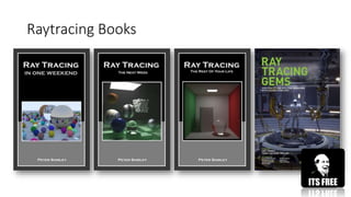 Raytracing Part II | PPTX | 3-D Graphics | Computer Software and Applications