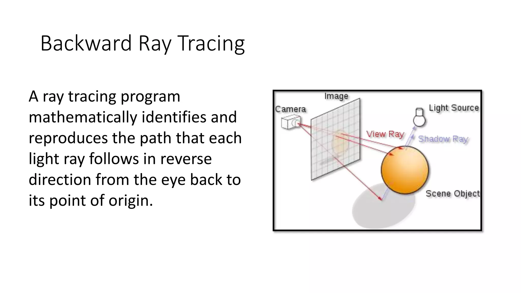 Ray tracing | PPTX