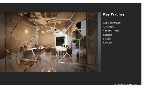 Ray tracingnight session2_ue425_update | PPT