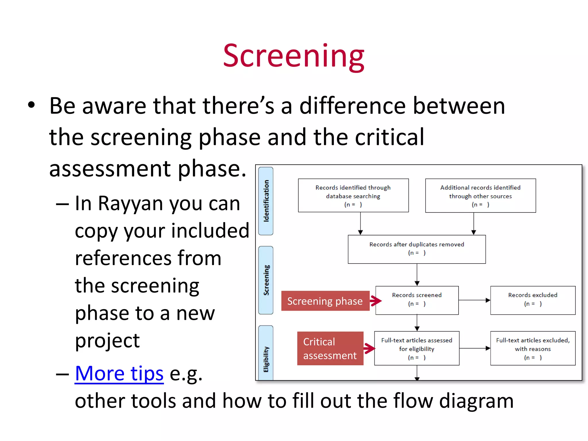 Rayyan Getting Started | PPTX