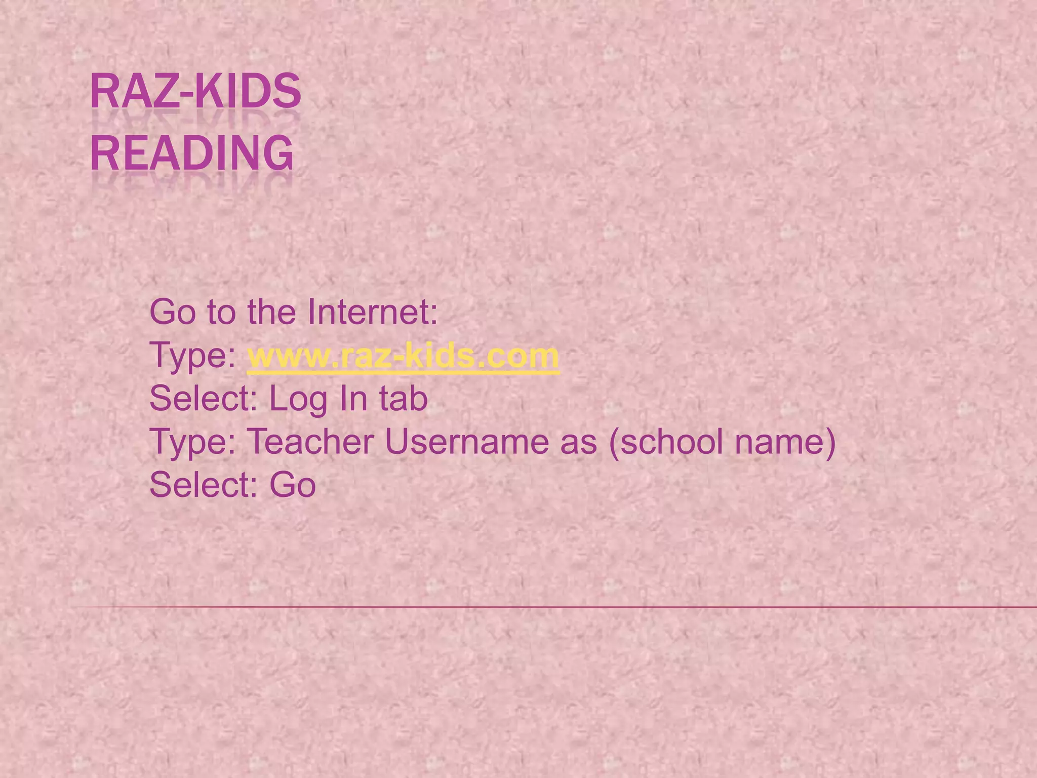 Raz kids2.6 | PPSX