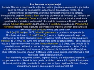 Razboiul de independenta a romaniei | PPT