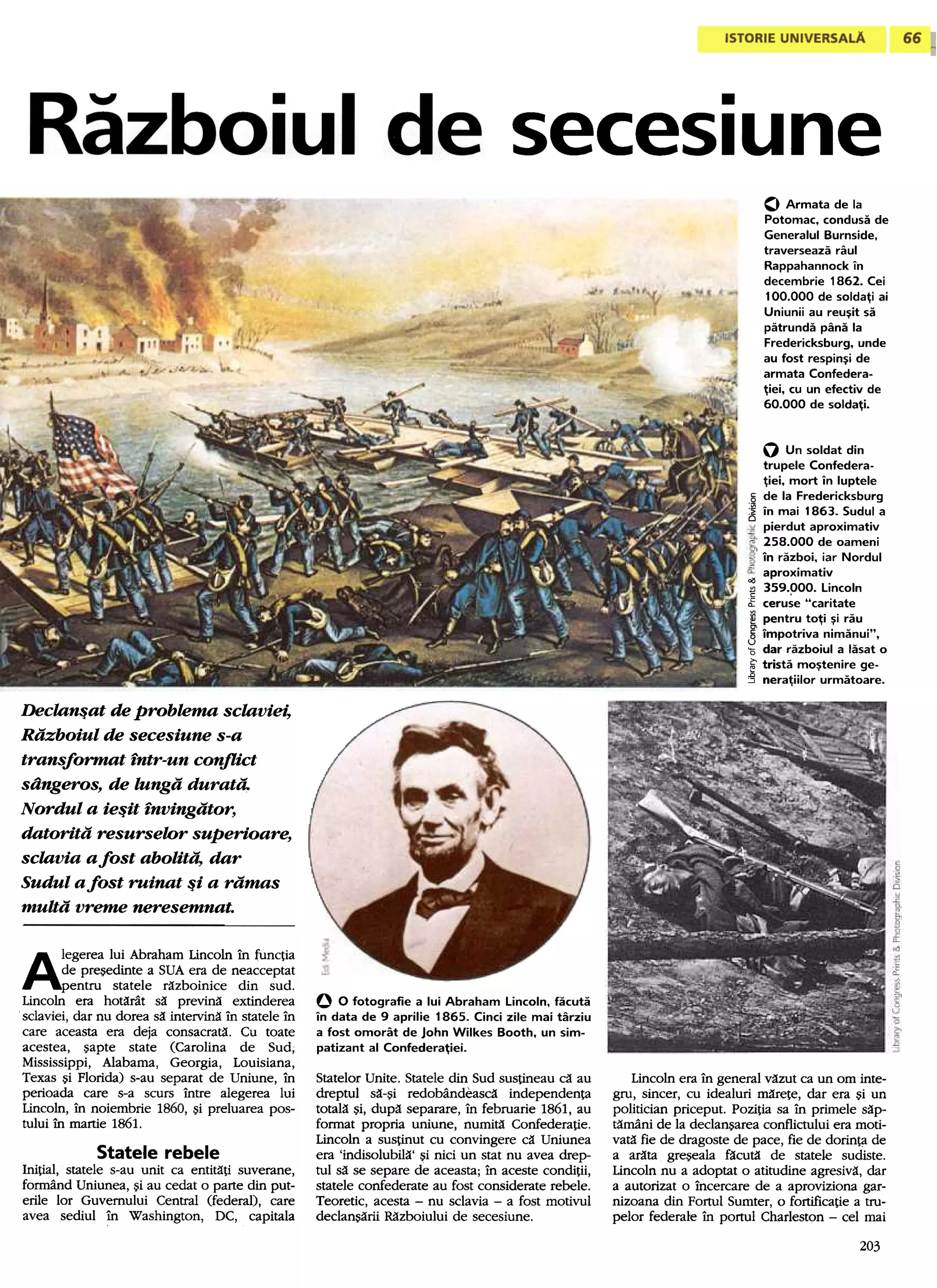 Razboiul de secesiune | PDF