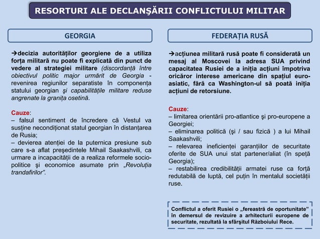 Razboiul ruso georgian | PPT