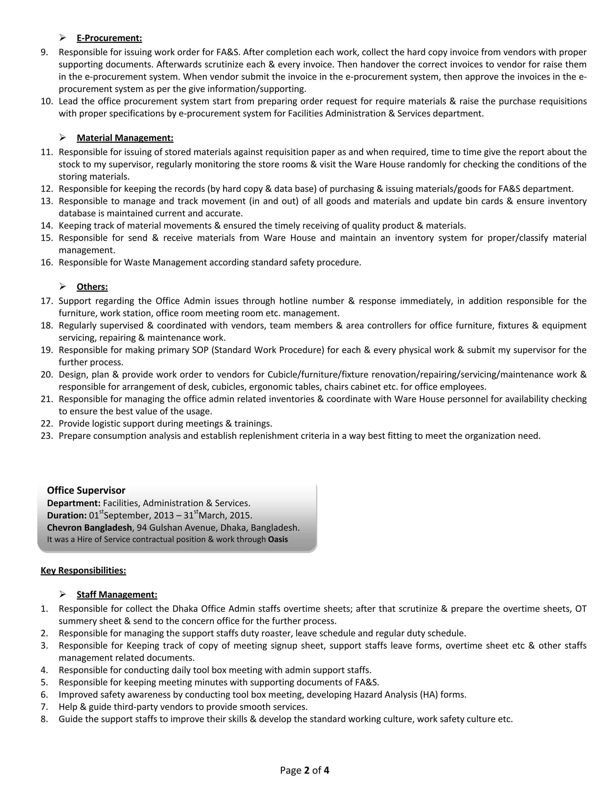 Razeeb cv may_2016 | PDF