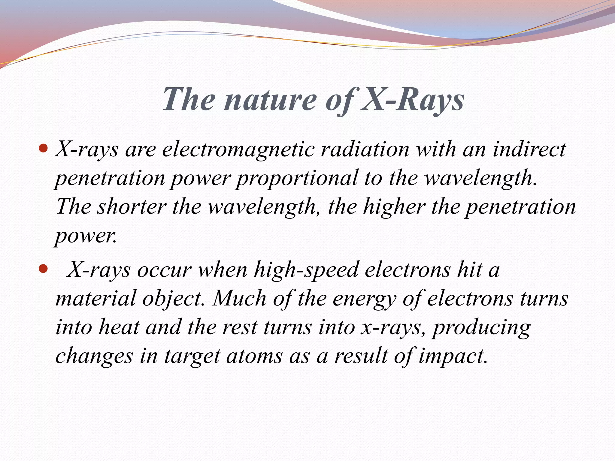 Razele x tradus | PPTX