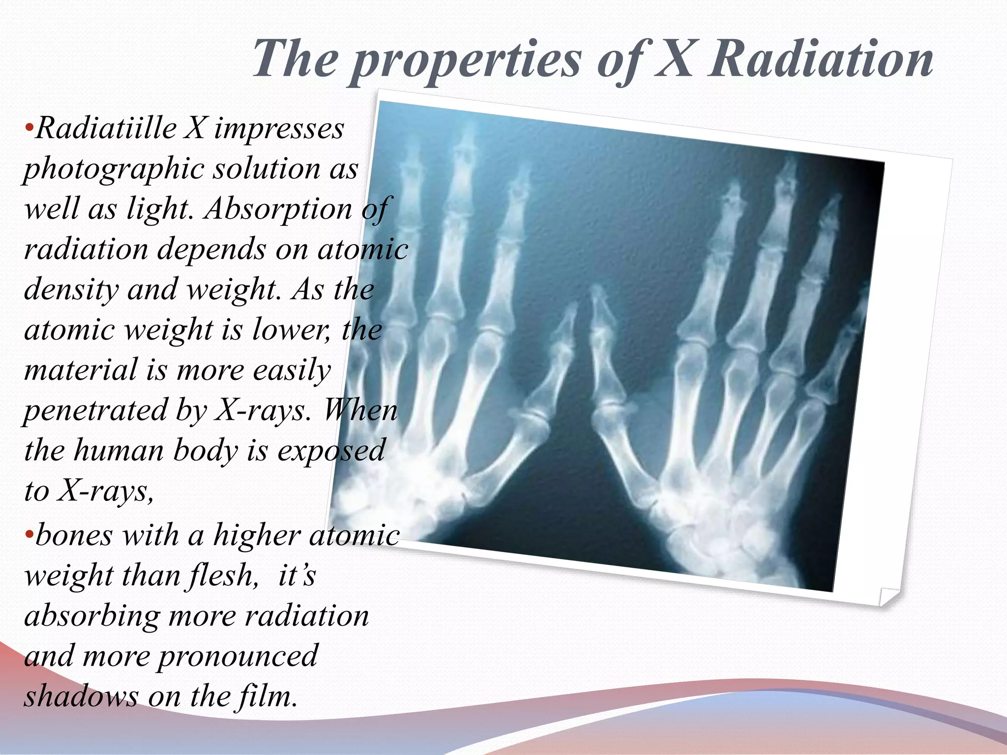 Razele x tradus | PPTX