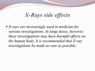 Razele x tradus | PPTX | Medical Tests | Medical Health