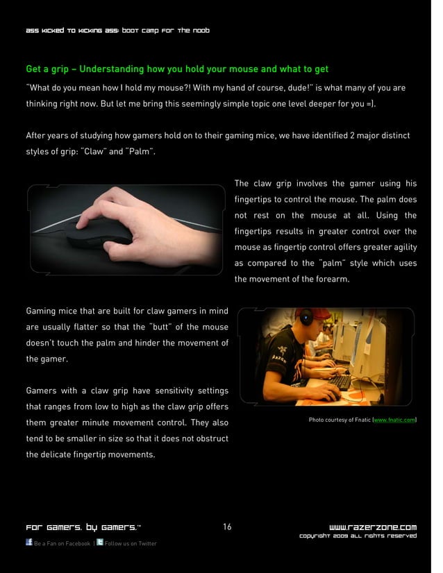 Razer boot camp for the n00b | PDF