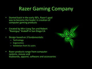 Razer’s project christine | PPTX