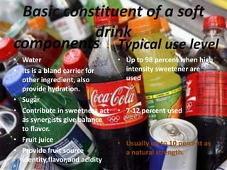 soft drinks | PPTX