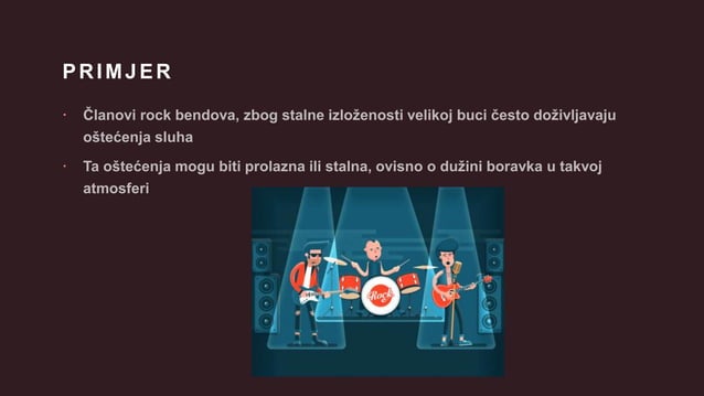 Razina intenziteta zvuka | PPTX
