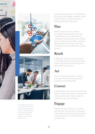 The RACE Framework for Digital Marketing | PDF