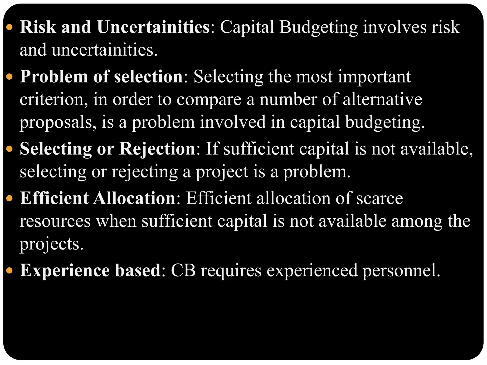 Managerial Economics - Capital Budgeting | PPTX