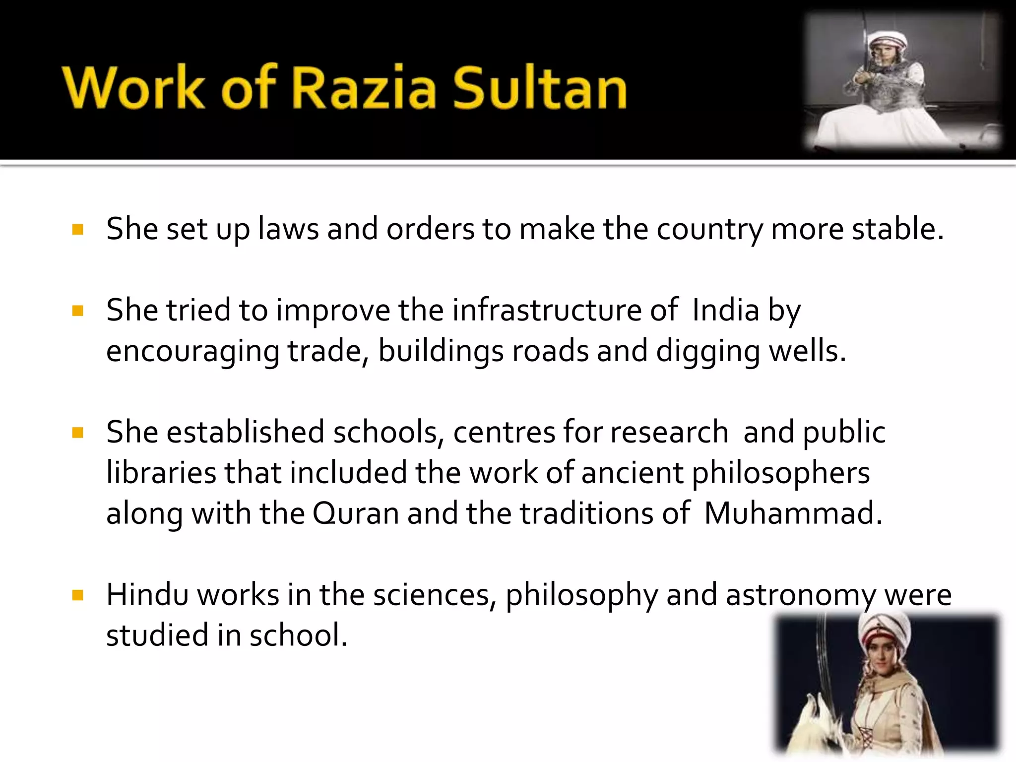 muslim leaders..Raziya sultan | PPTX