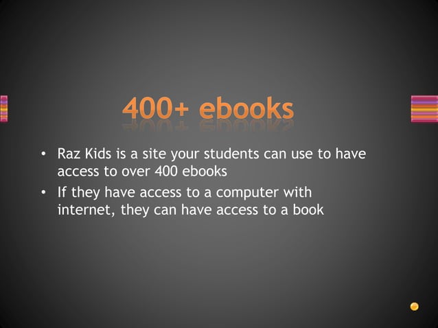 Raz kids | PPTX | Education