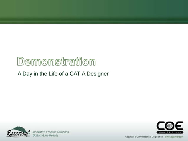 Managing CATIA V5 in PDM... Simply for COE Ask The Expert | PPT