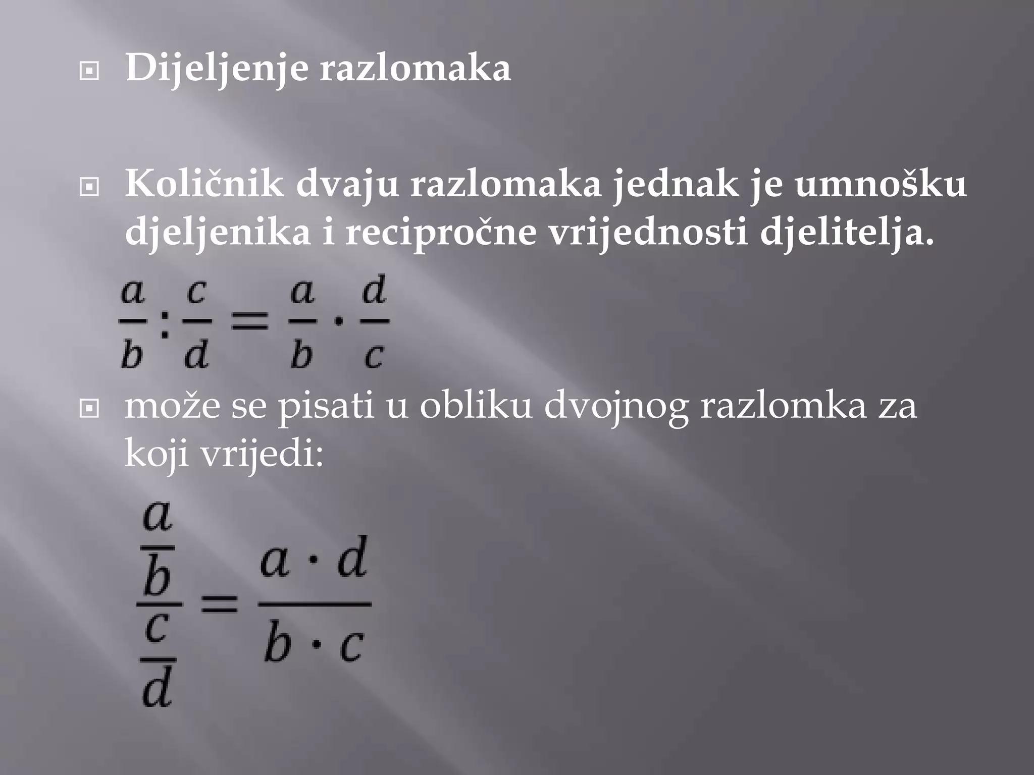 Razlomci | PPT