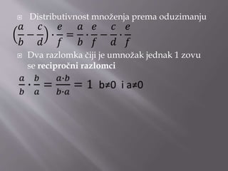 Razlomci | PPT