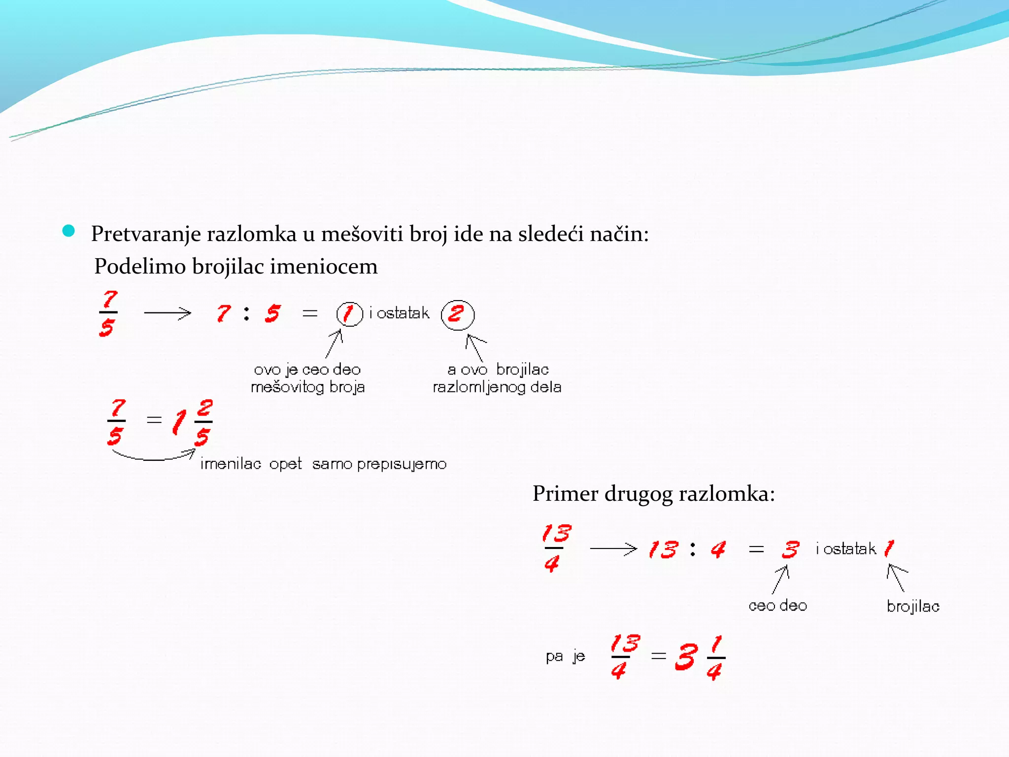 Razlomci lekcija1 | PPT